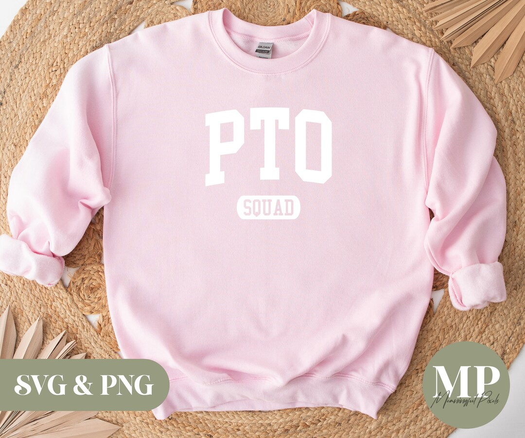 PTO Squad Parent Teacher Association/organization SVG & PNG - Etsy