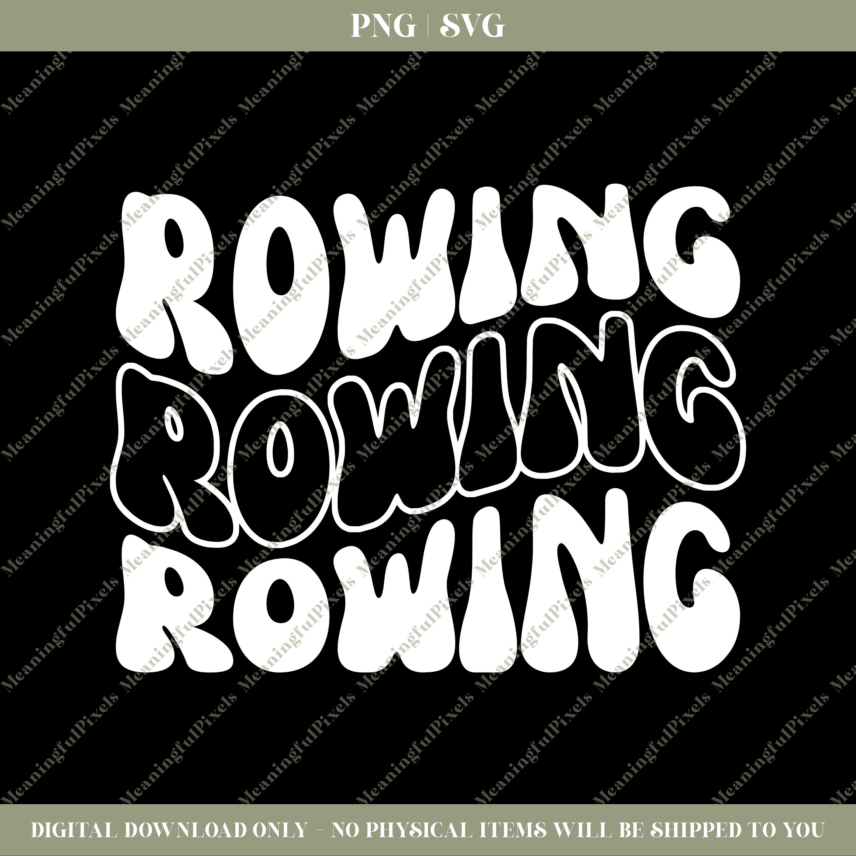 Rowing SVG & PNG - Etsy