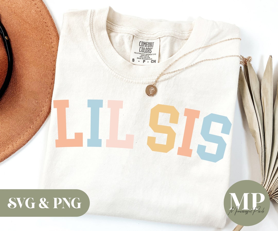 Lil Sis SVG & PNG - Etsy