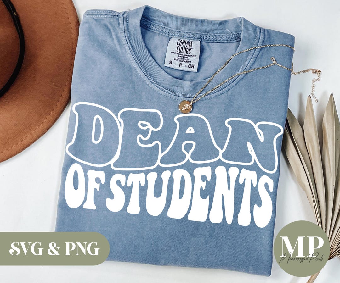 Dean of Students SVG & PNG - Etsy