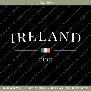 Ireland | Éire SVG & PNG - Etsy
