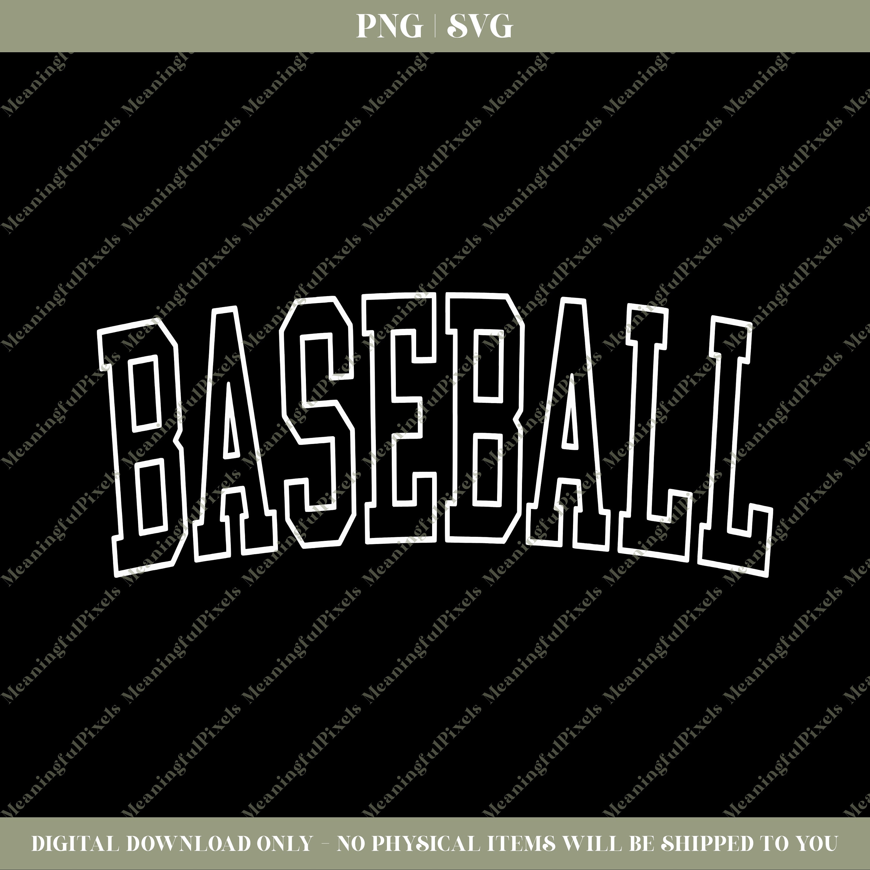 Baseball SVG & PNG - Etsy