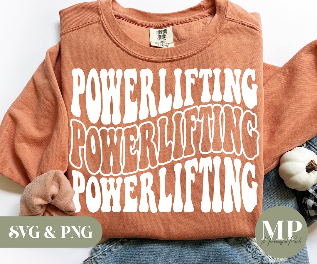 Powerlifting SVG & PNG - Etsy