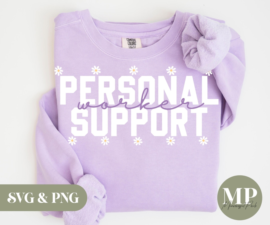 Personal Support Worker SVG & PNG - Etsy