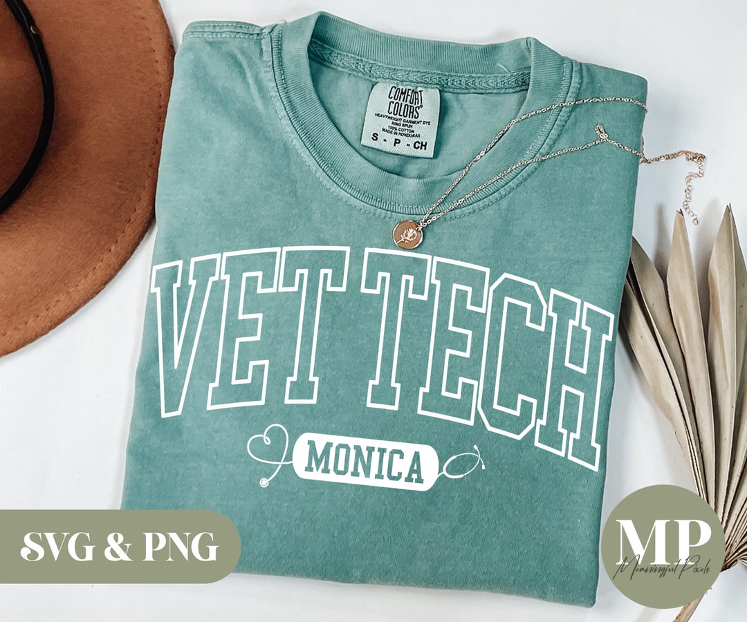 Custom Vet Tech SVG & PNG - Etsy