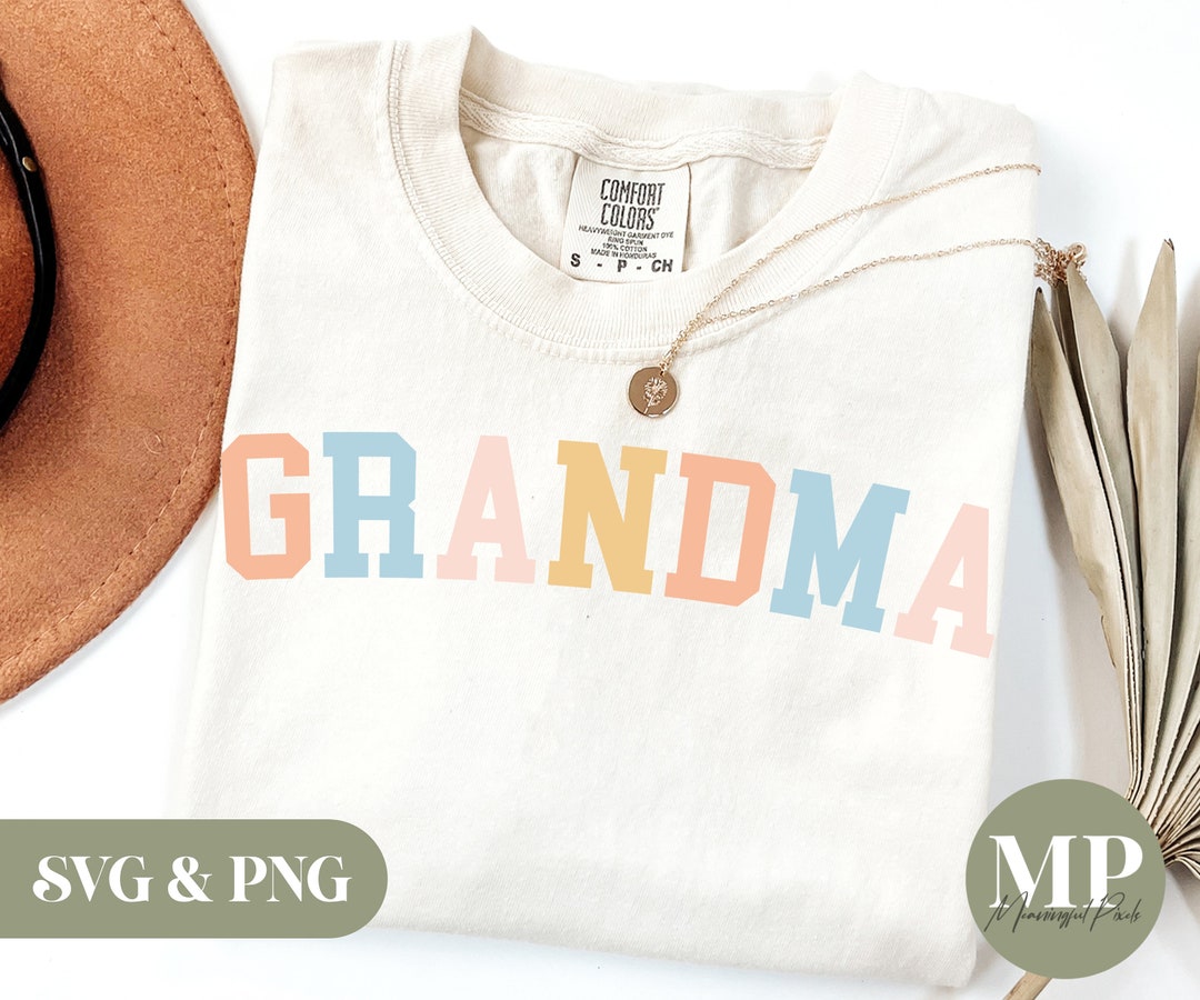 Grandma SVG & PNG - Etsy