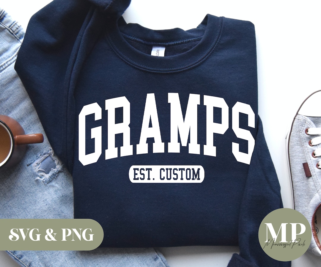 Gramps Est. | Custom Gramps SVG & PNG - Etsy