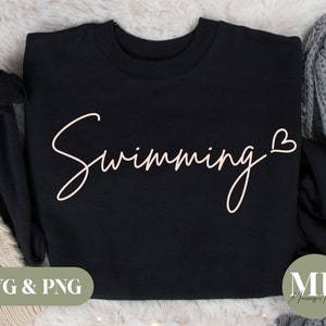 Swimming SVG & PNG - Etsy