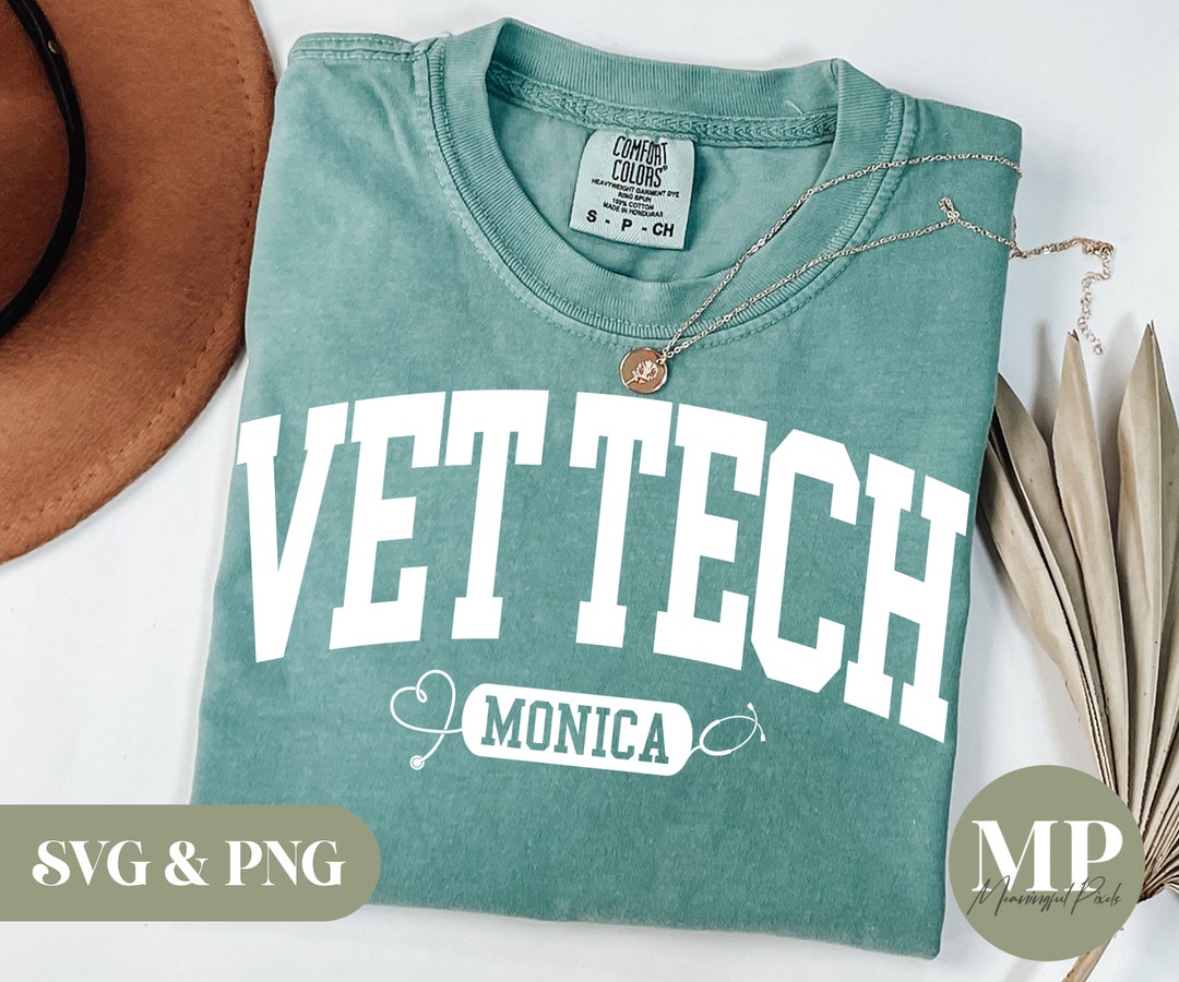 Custom Vet Tech SVG & PNG - Etsy