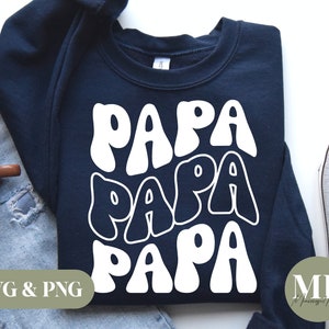Papa SVG & PNG - Etsy