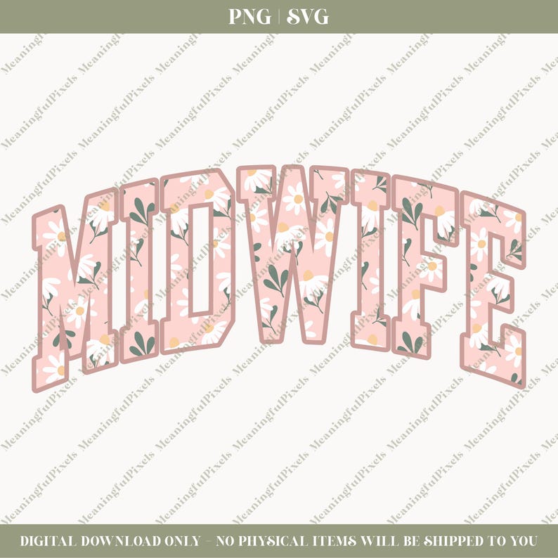 Midwife SVG & PNG - Etsy