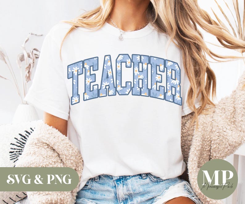Teacher SVG & PNG - Etsy