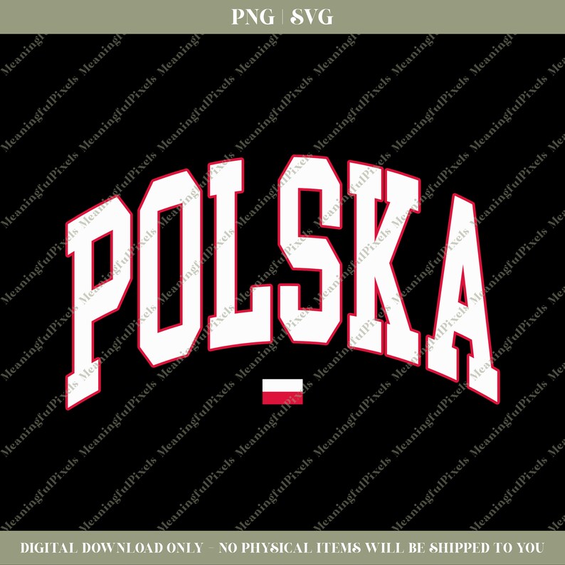 Polska Poland SVG & PNG - Etsy
