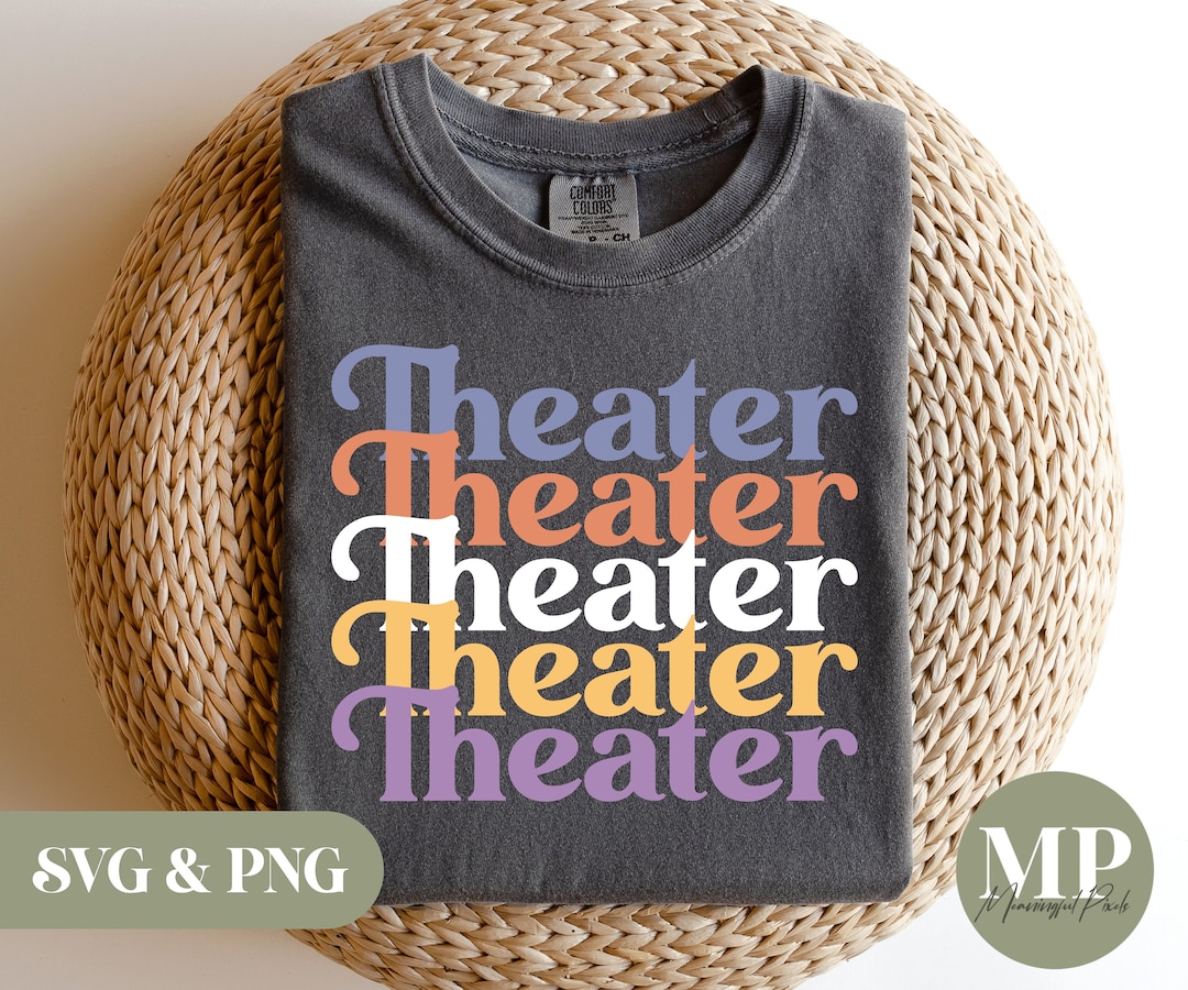 Theater SVG & PNG - Etsy
