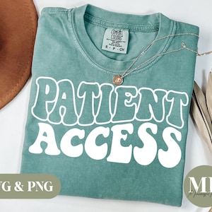 Patient Access SVG & PNG - Etsy