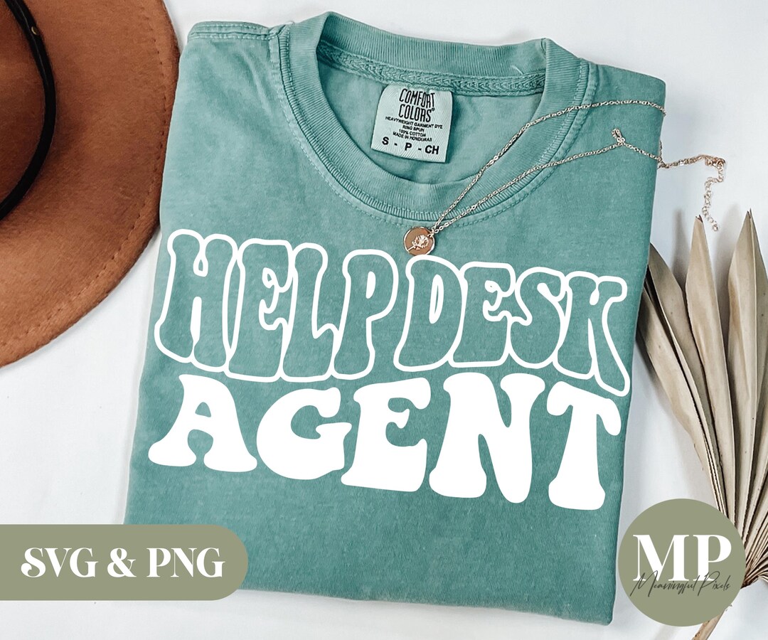 Help Desk Agent SVG & PNG - Etsy