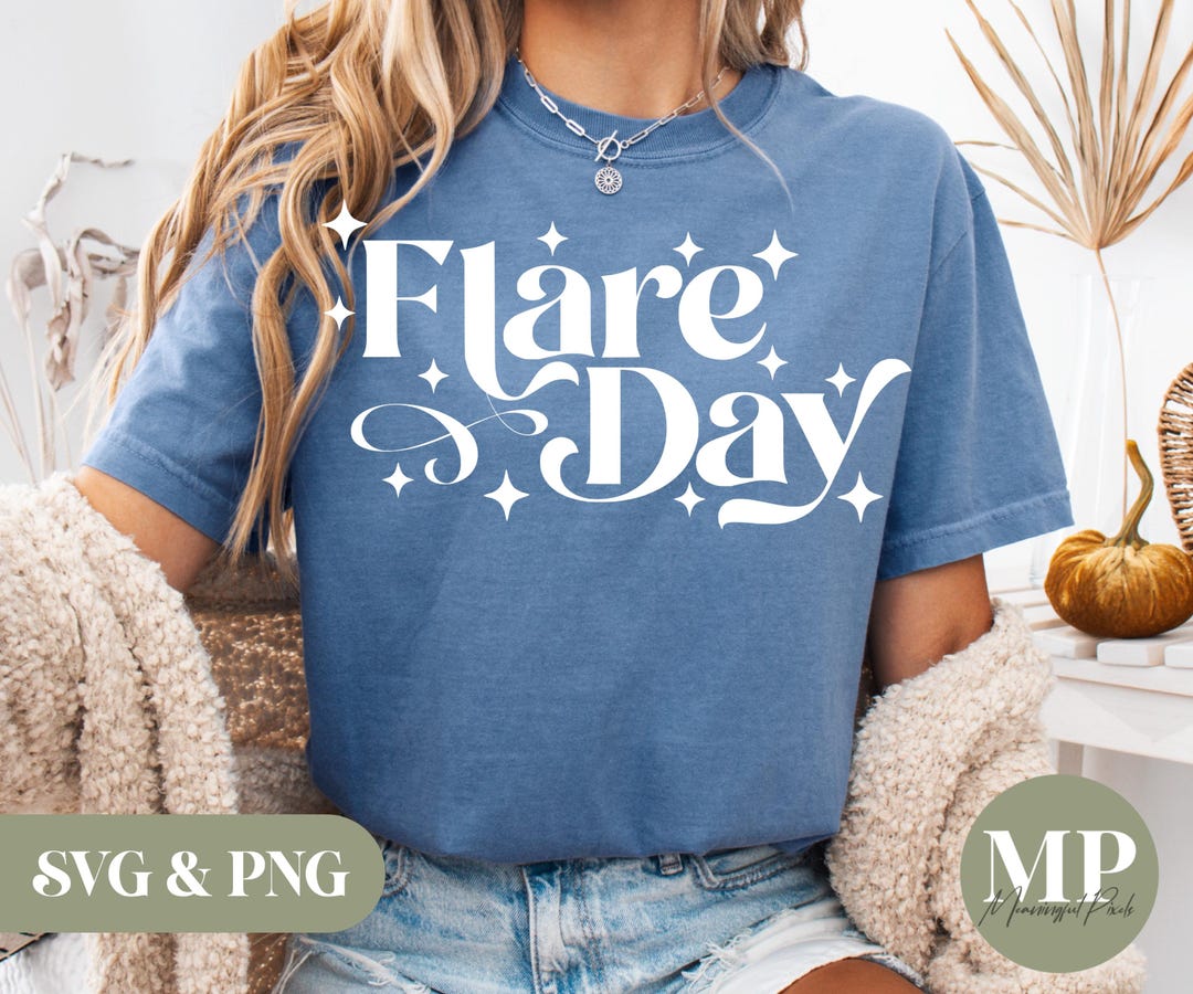 Flare Day SVG & PNG - Etsy