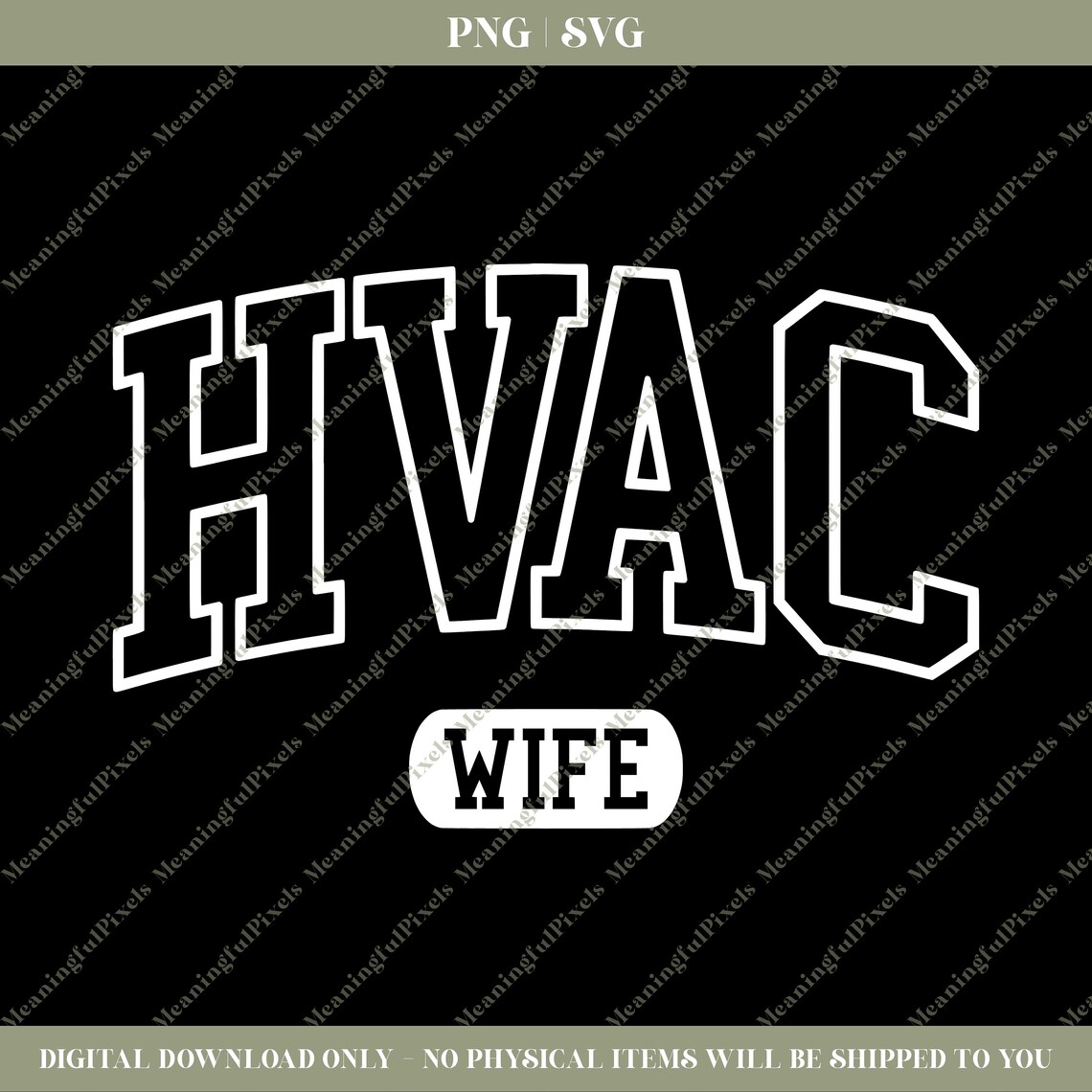 HVAC Wife SVG & PNG - Etsy