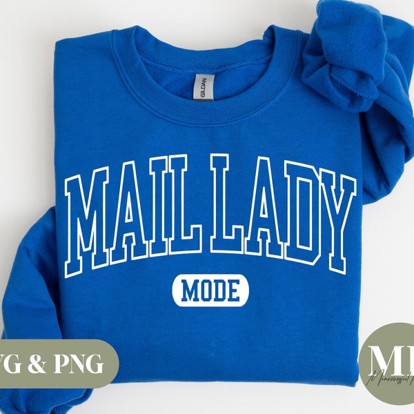 Mail Lady Svg - Etsy
