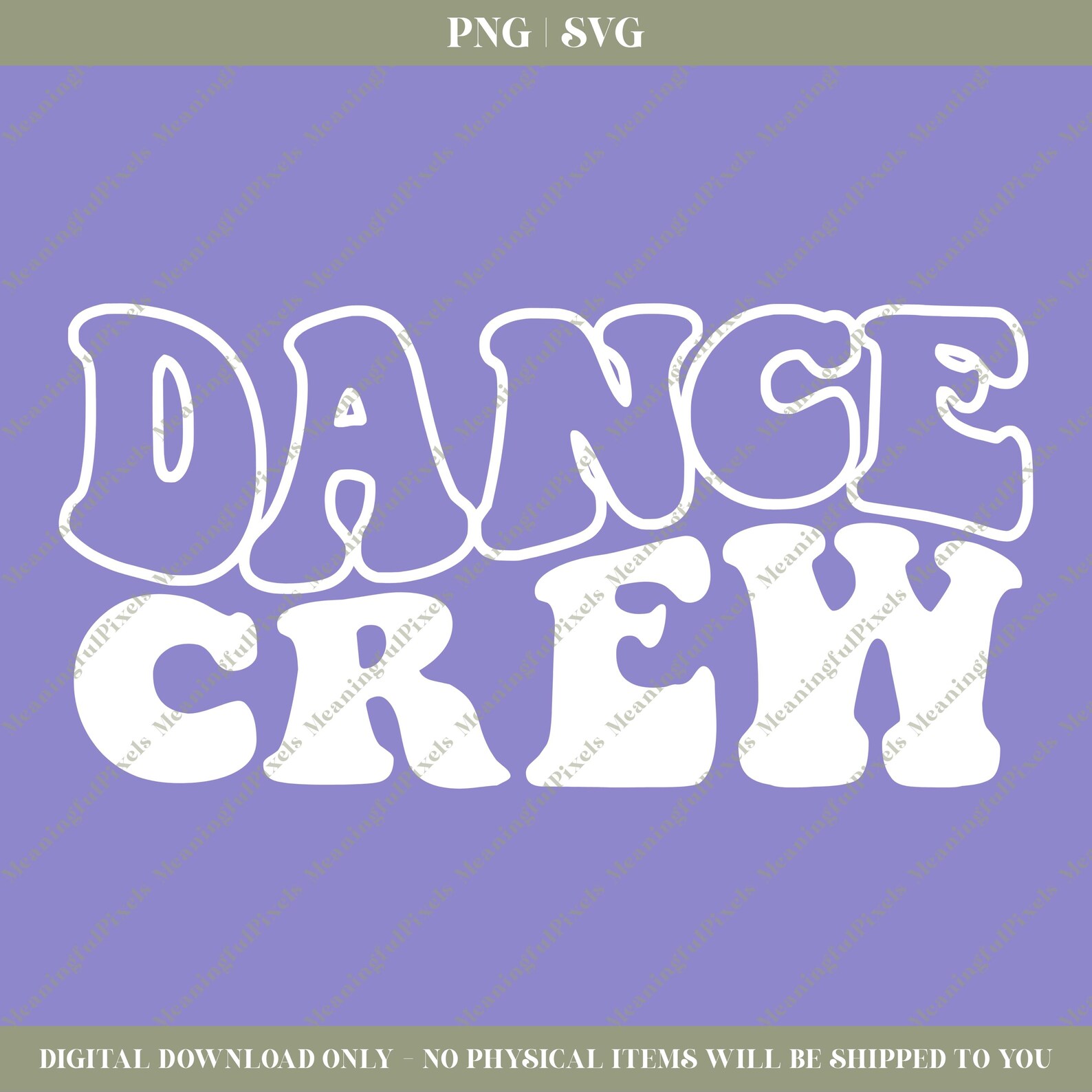 Dance Crew SVG & PNG - Etsy