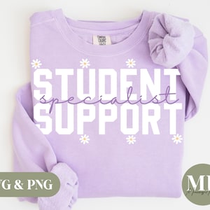 Student Support Specialist SVG & PNG - Etsy