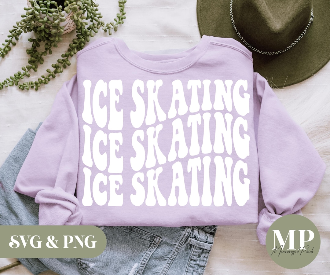 Ice Skating SVG & PNG - Etsy