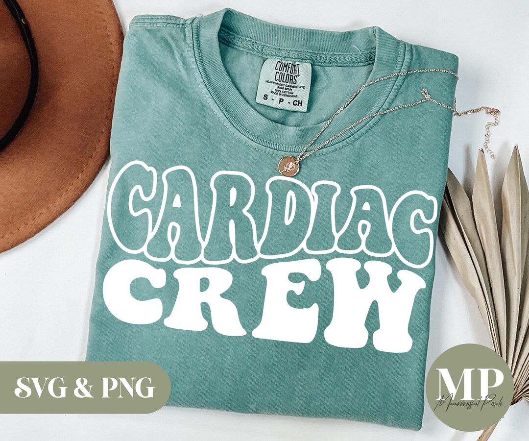 Cardiac Crew SVG & PNG - Etsy