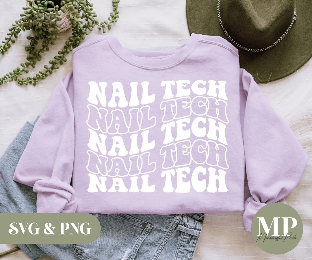 Nail Tech SVG & PNG - Etsy