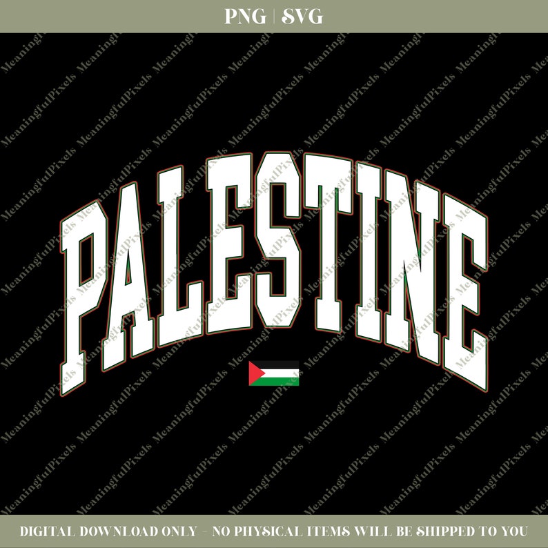 Palestine SVG & PNG - Etsy