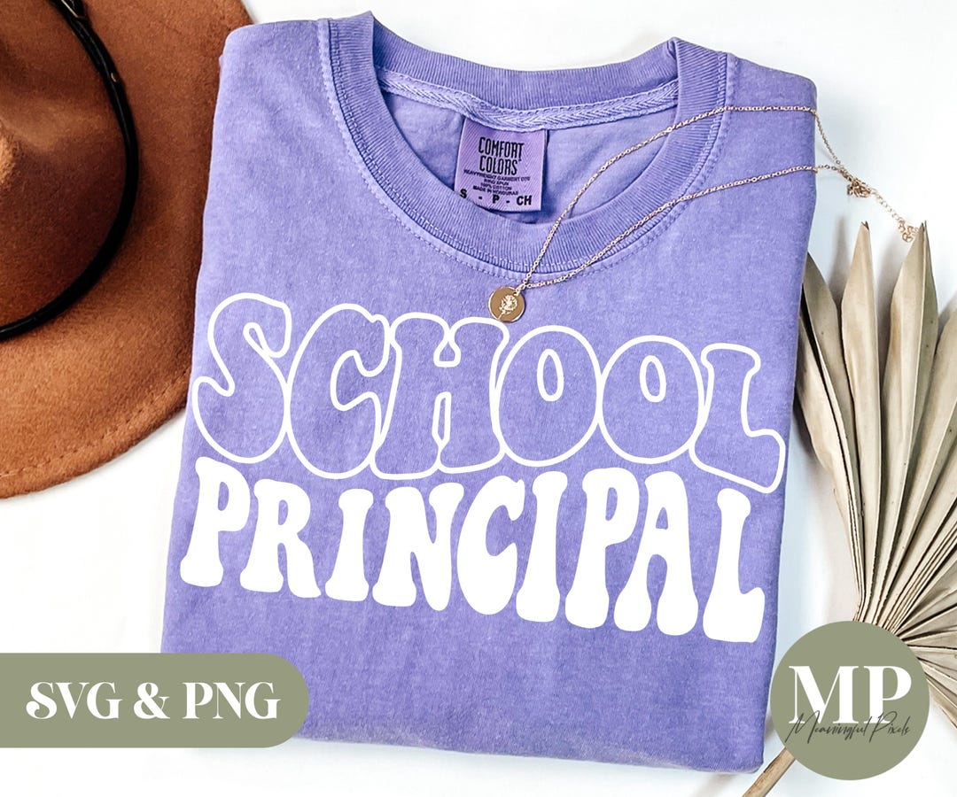 School Principal SVG & PNG - Etsy