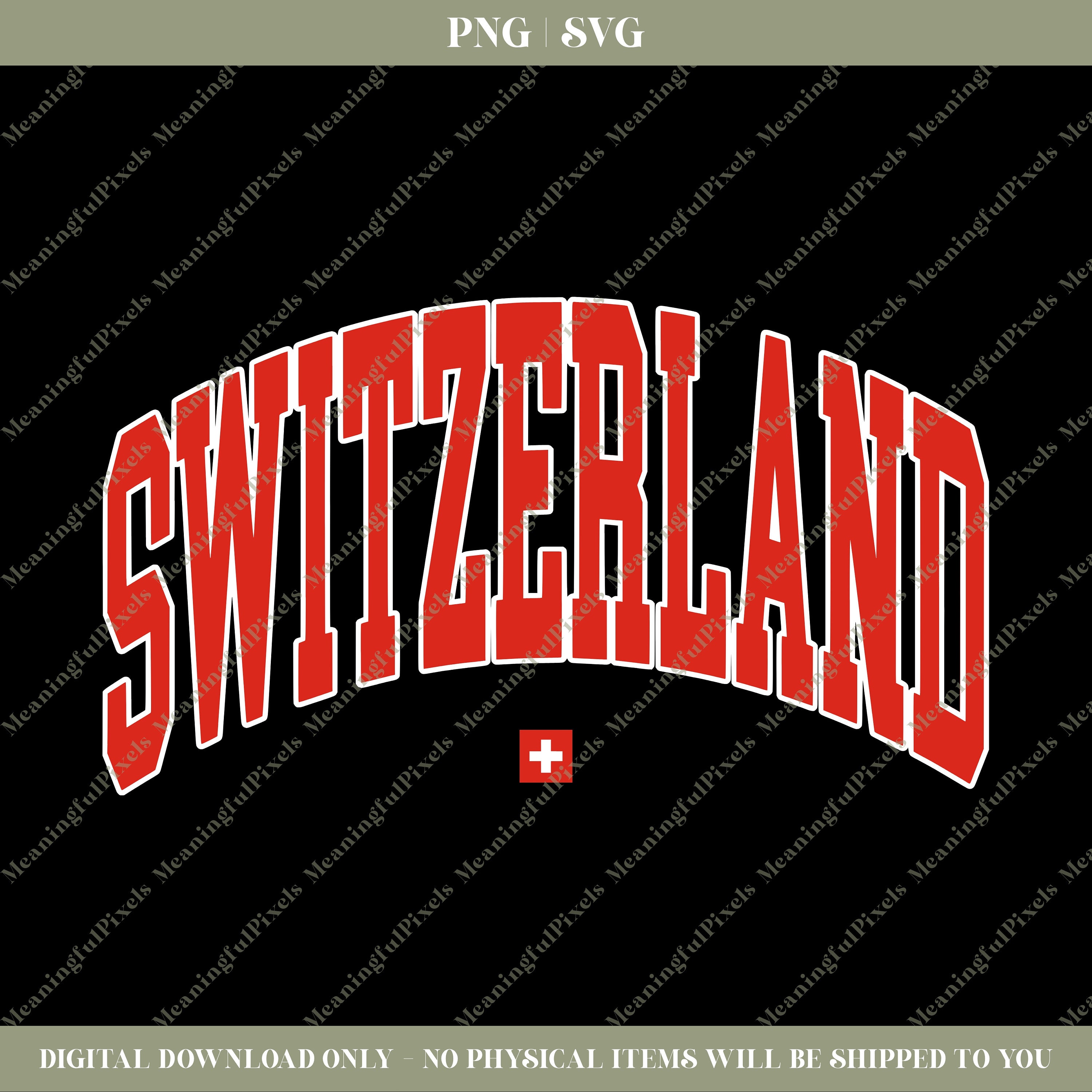 Switzerland SVG & PNG - Etsy