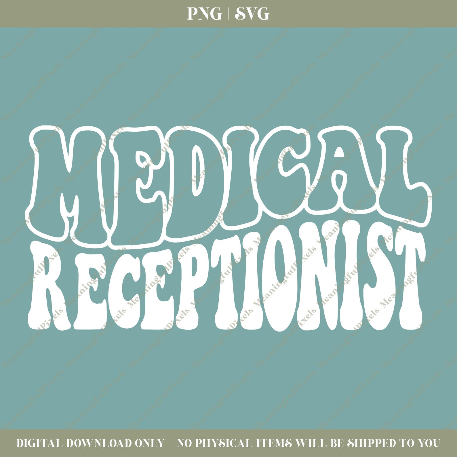 Medical Receptionist SVG & PNG - Etsy