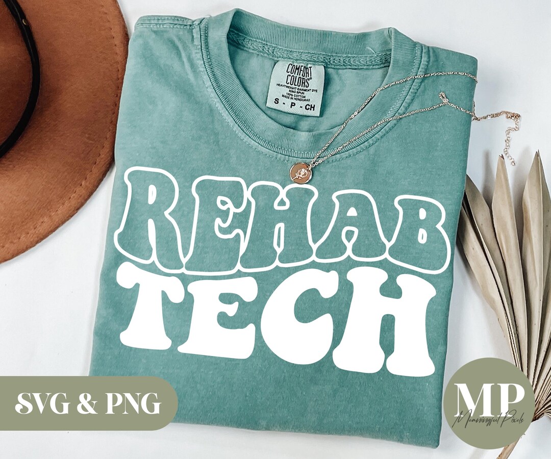 Rehab Tech SVG & PNG - Etsy