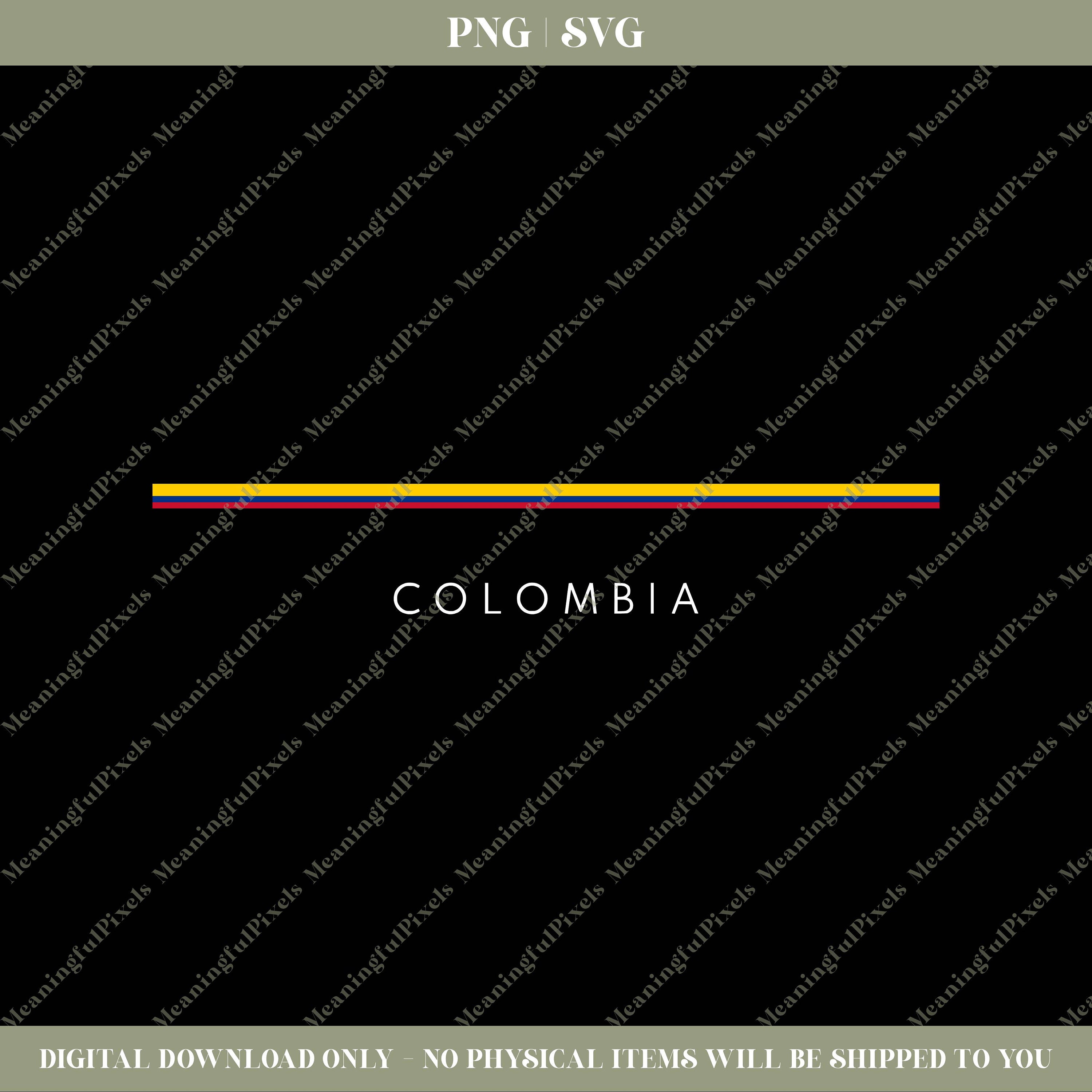 Colombia SVG & PNG - Etsy