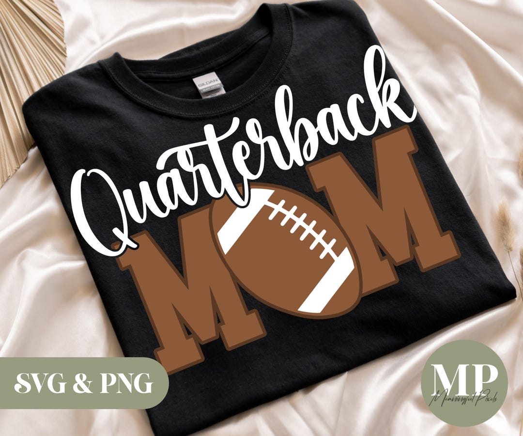 Quarterback Mom SVG & PNG - Etsy