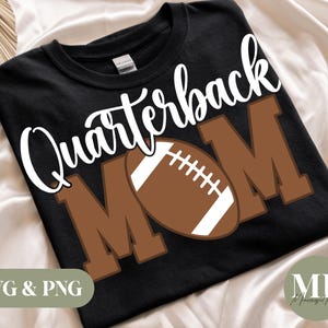 Quarterback Mom SVG & PNG - Etsy