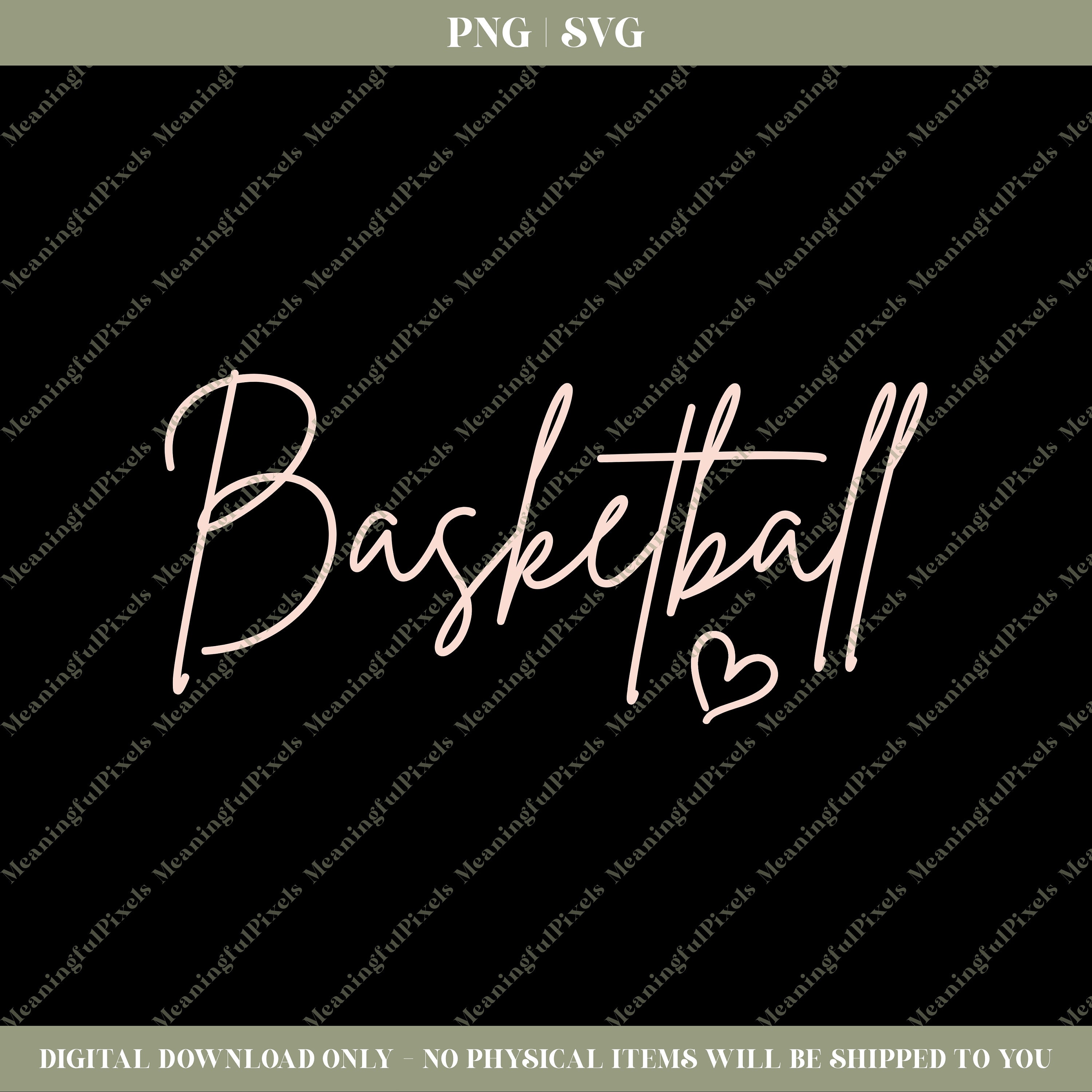 Basketball SVG & PNG - Etsy