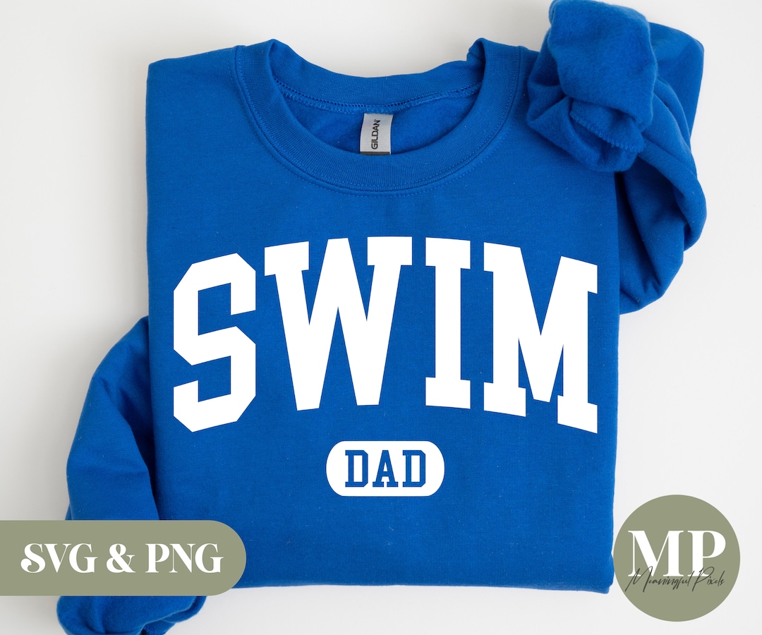Swim Dad SVG & PNG - Etsy