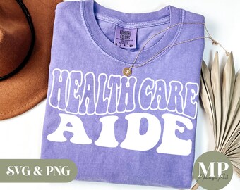 Health Care Aide HCA Heart SVG PNG Cut File Vector for Cricut, Clip Art ...