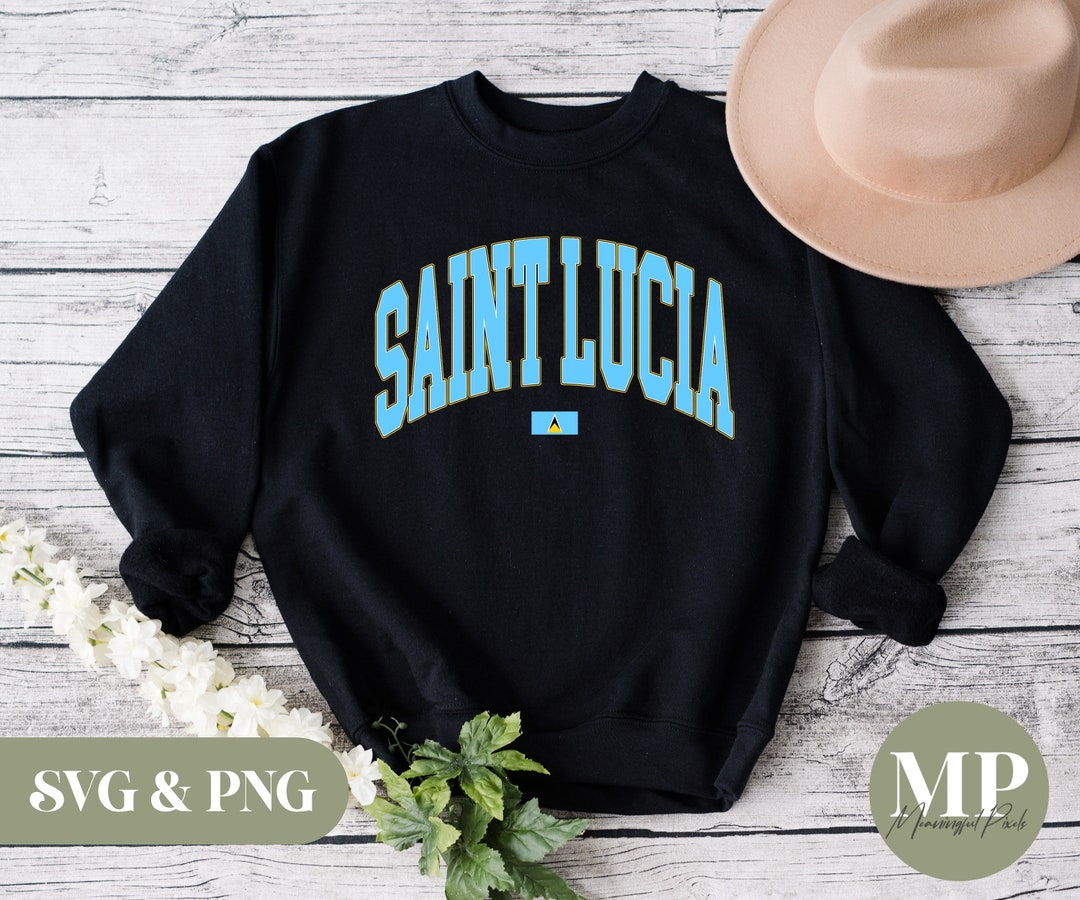 Saint Lucia SVG & PNG - Etsy