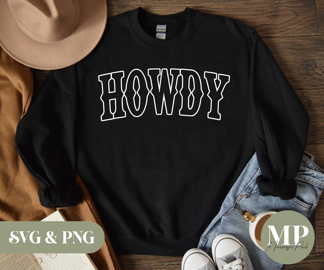 Howdy | Western SVG & PNG - Etsy