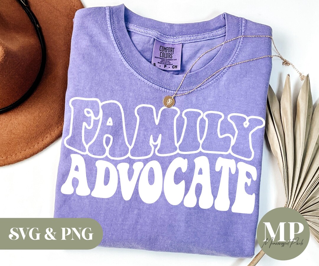 Family Advocate SVG & PNG - Etsy