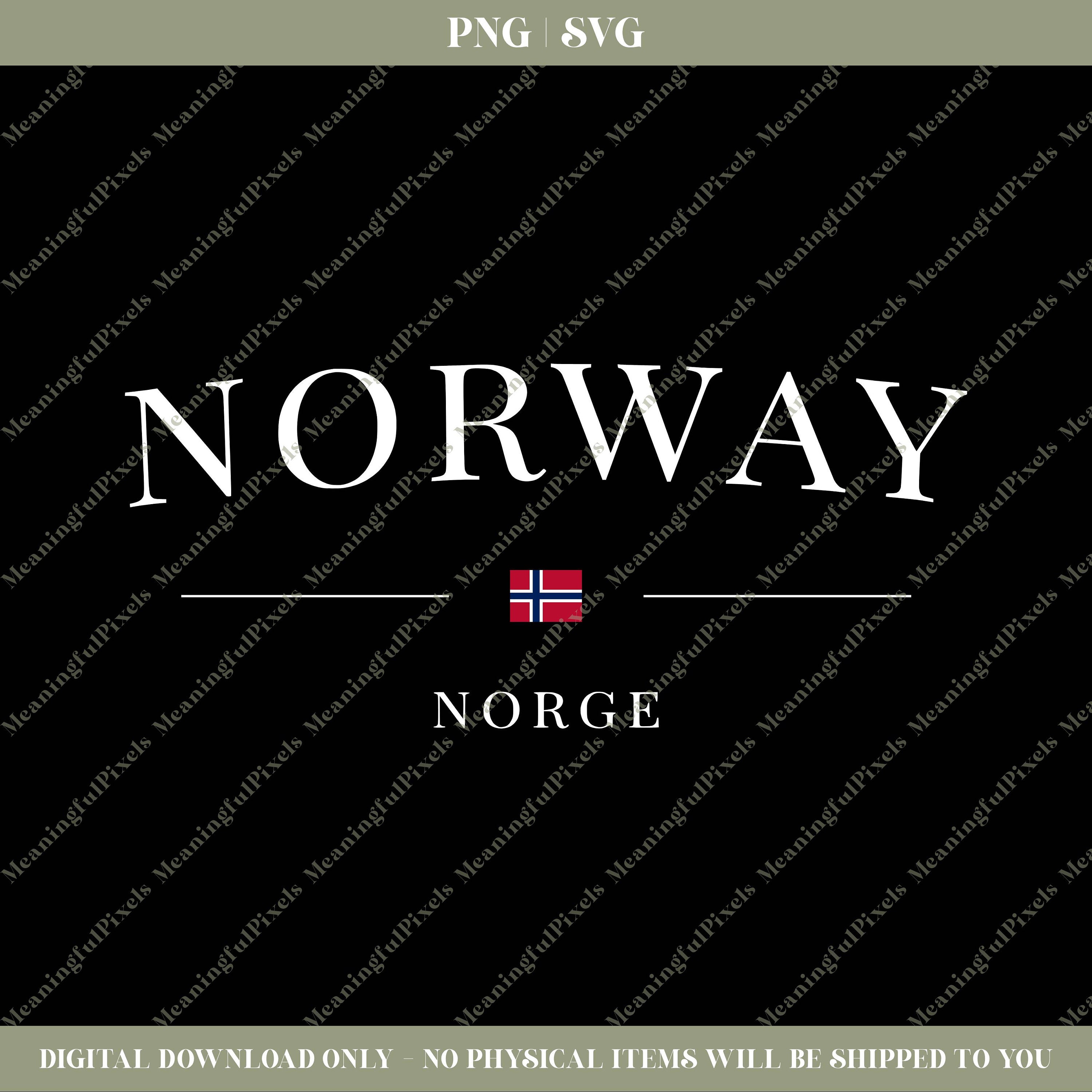 Norway SVG & PNG - Etsy