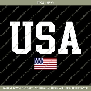 USA SVG & PNG - Etsy