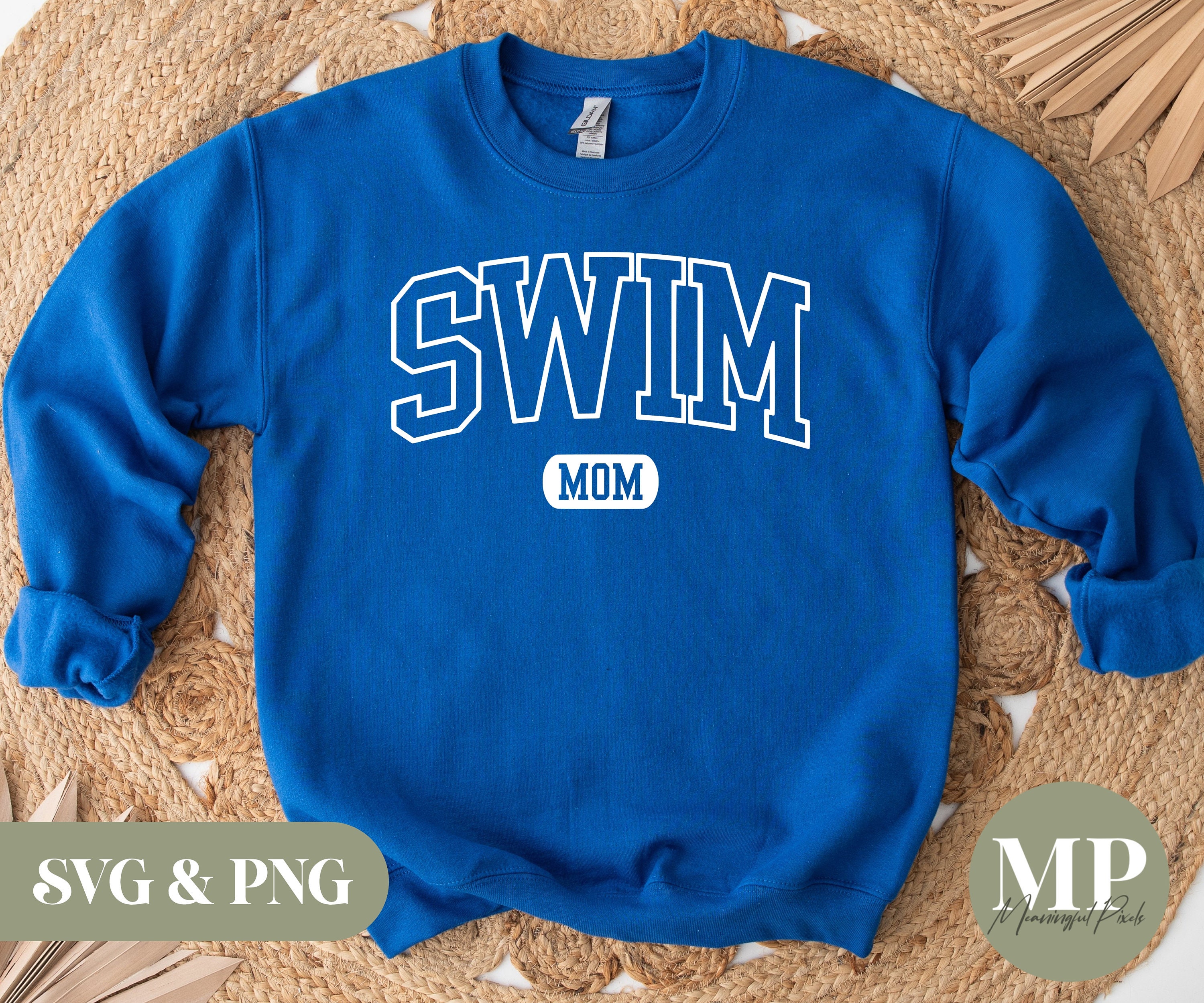 Swim Mom SVG & PNG - Etsy