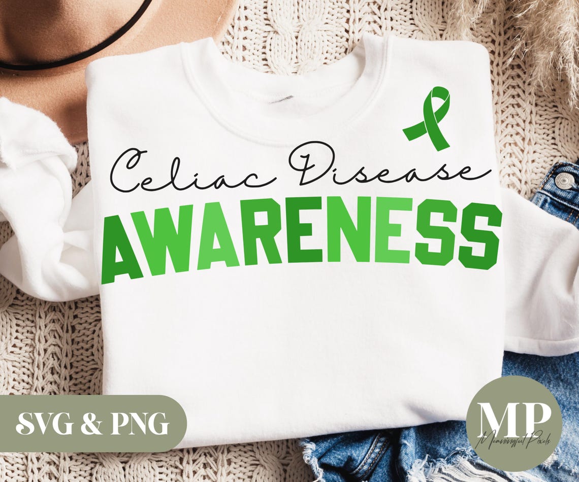 Celiac Disease Awareness SVG & PNG - Etsy