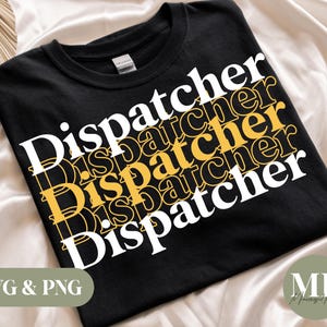 Dispatcher SVG & PNG - Etsy