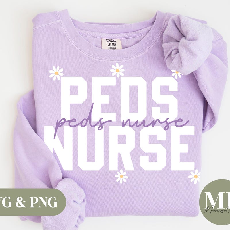 Pediatric Nurse Svg - Etsy