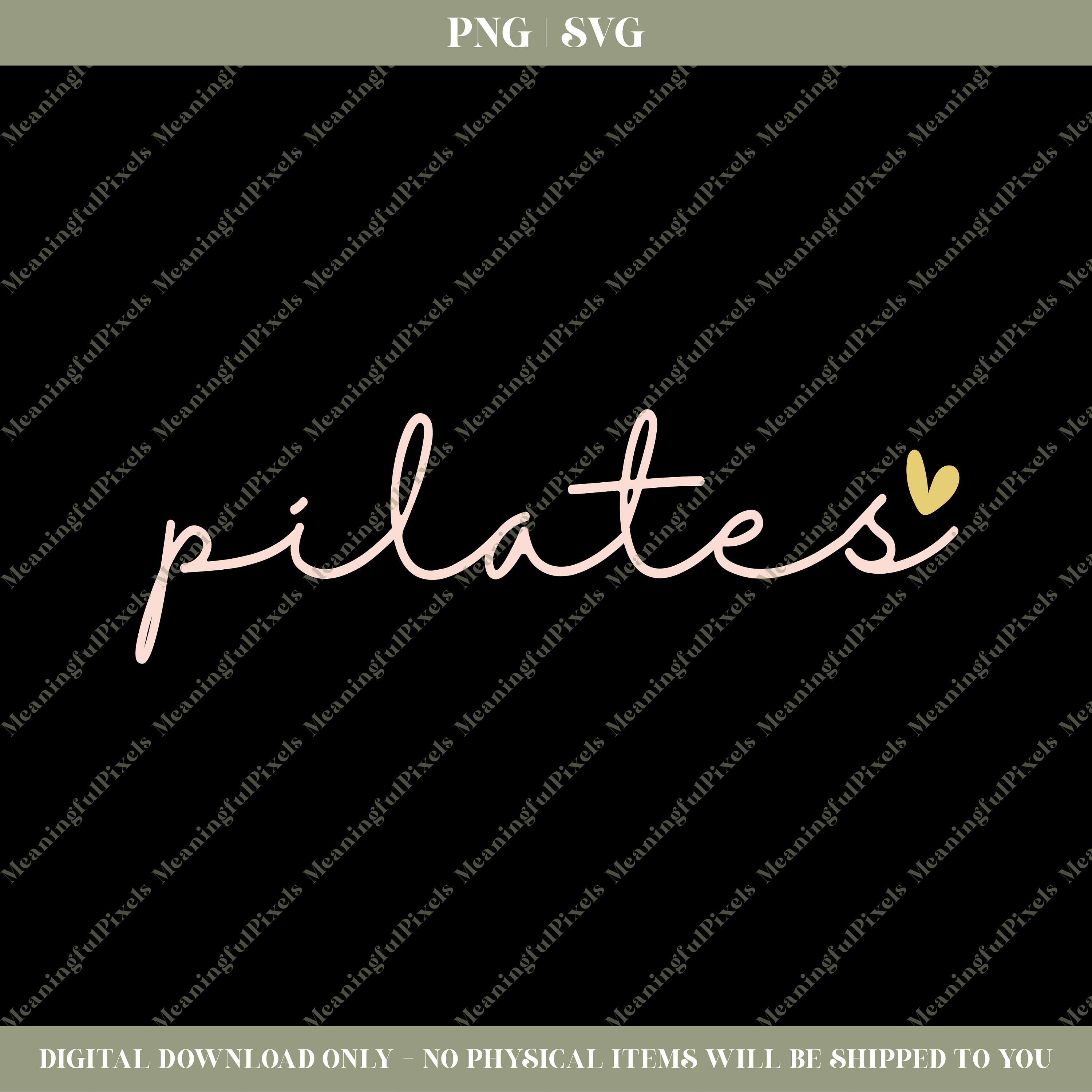 Pilates SVG & PNG - Etsy