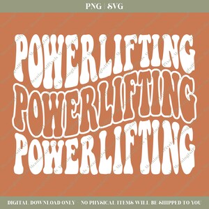 Powerlifting SVG & PNG - Etsy
